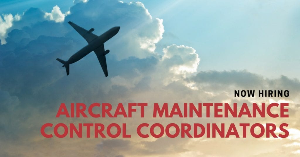 Aircraft Maintenance Control Coordinators - STS Technical Services