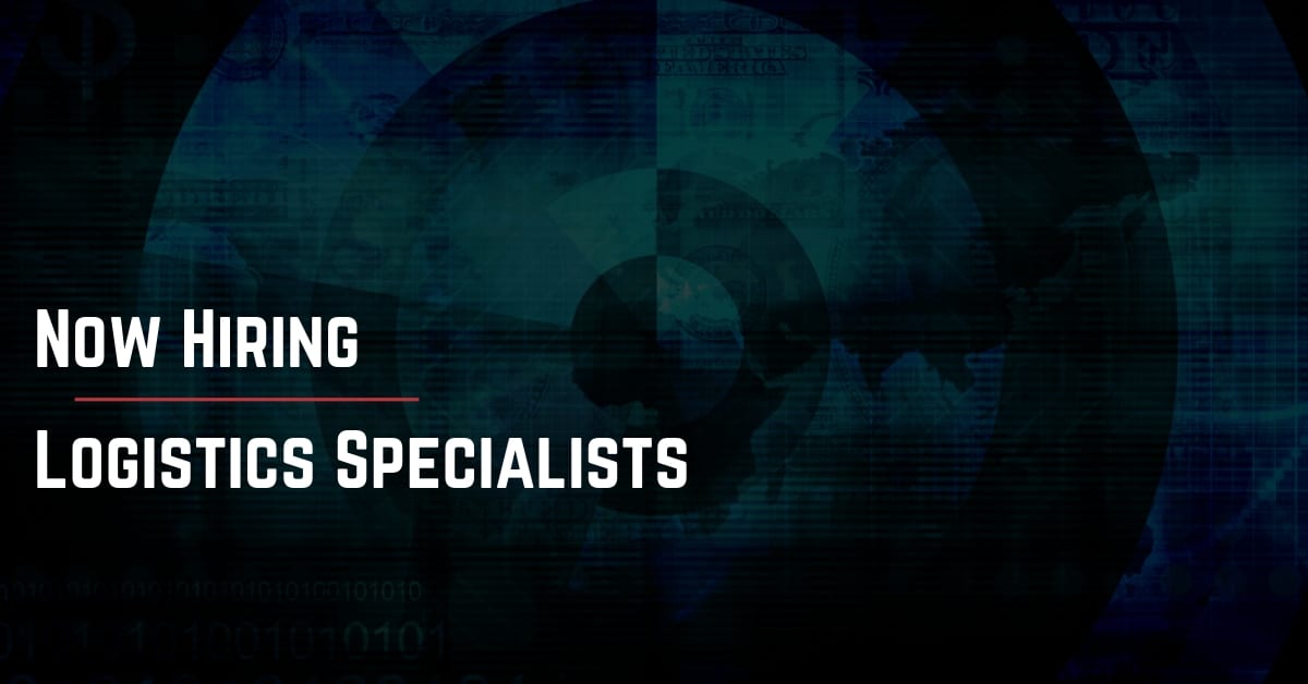 Logistics Specialist Jobs - STS Technical Services