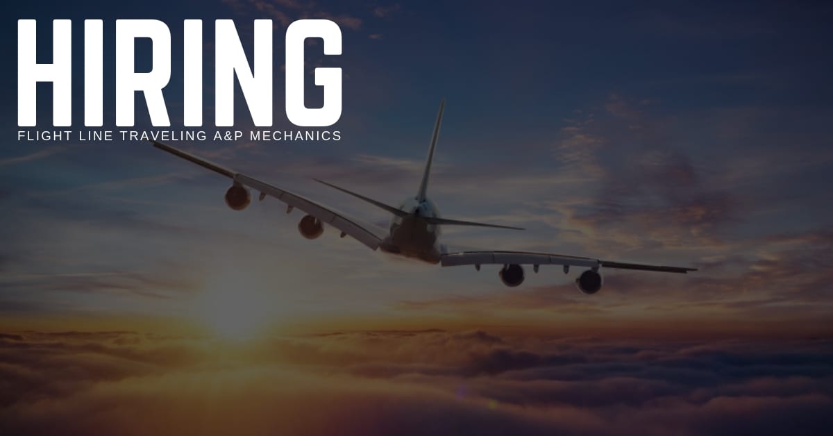 Flight Line Traveling AP Mechanic Jobs - STS Technical Services