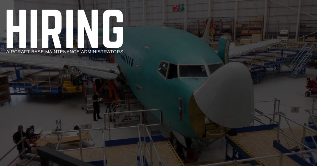 Aircraft Base Maintenance Administrator Jobs - STS Technical Services